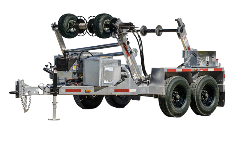 Larson Cable Trailers - Vermeer Mountain West fiber optic cable ...